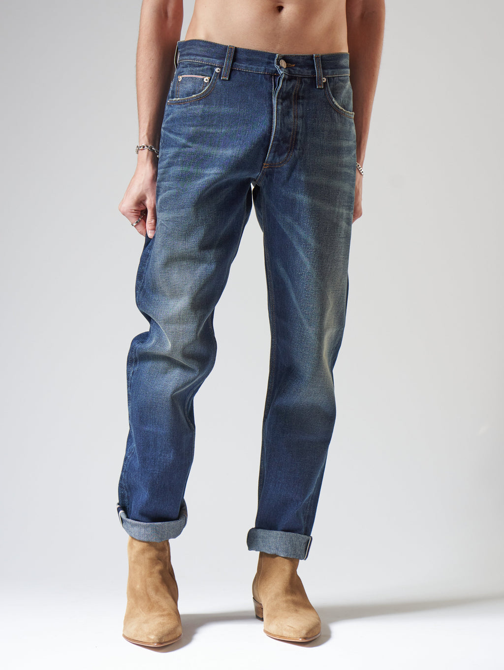 GREASE AUTHENTIC "SELVEDGE" JEANS IN VINTAGE 69